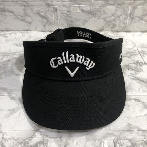 Callaway | Accessories | Callaway Golf Visor Hat Cap Mens Black White ...